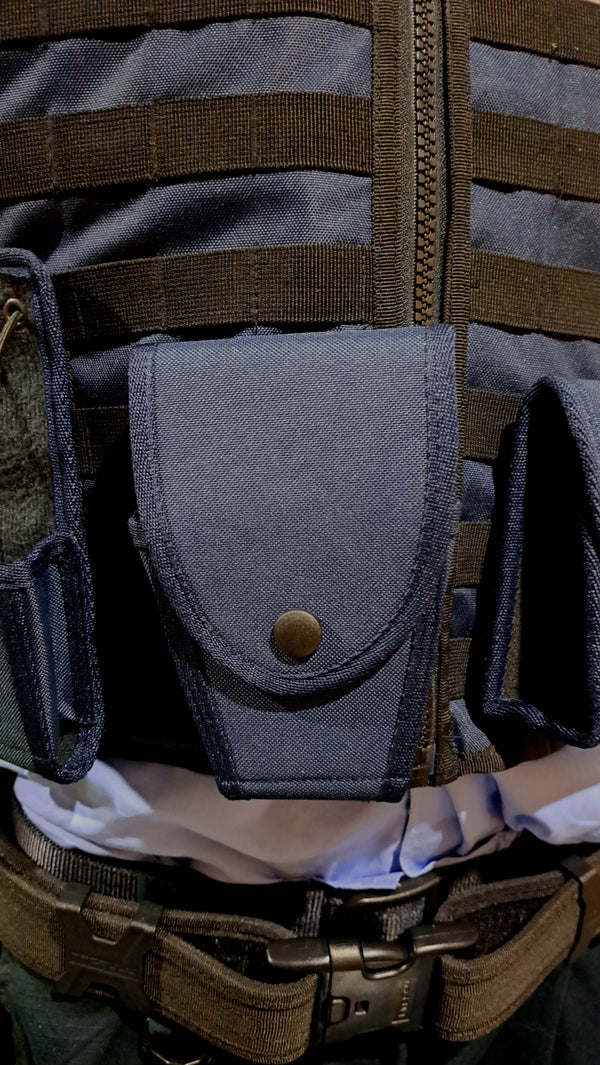 Saflok Handcuff Pouch - Navy – stabvestaustralia