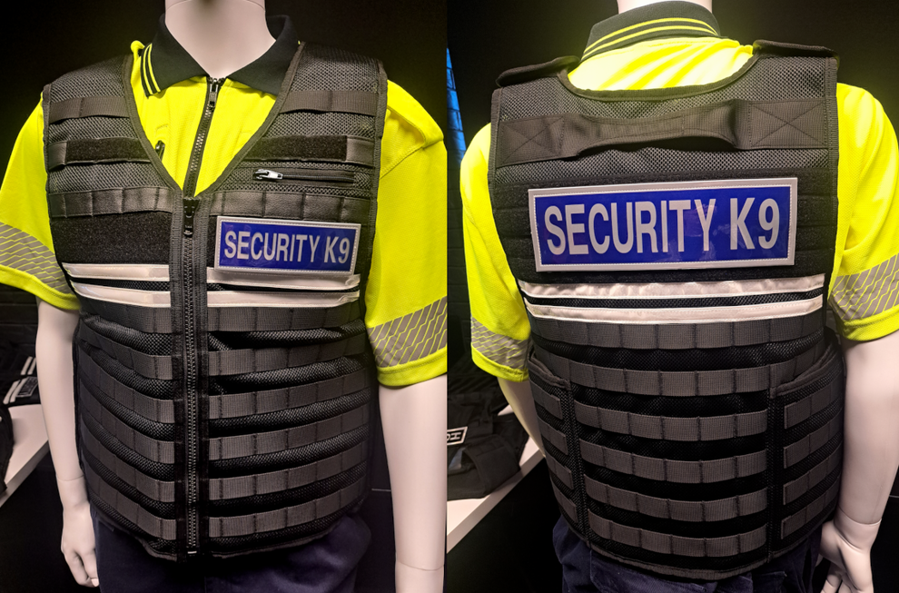 SECURITY K9 BADGE SET COMMERCIAL QUALITY – stabvestaustralia
